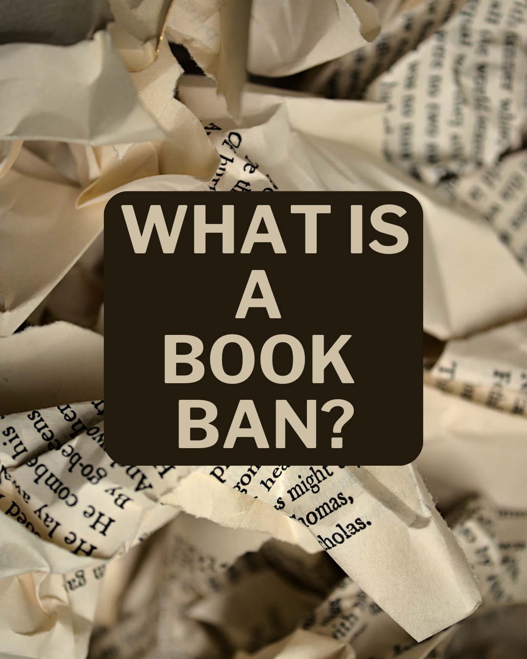 What Is A Book Ban? – MyLibraryCardWoreOut